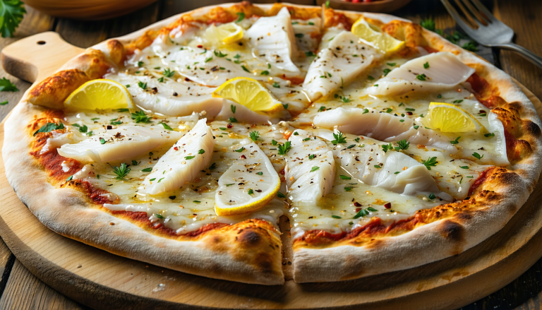 La pizza à la morue : le nouveau twist qui séduit les papilles